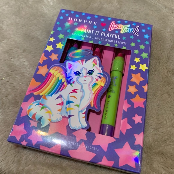 Morphe | Makeup | Morphe X Lisa Frank Lipstick Set Paint It Playful Lip ...